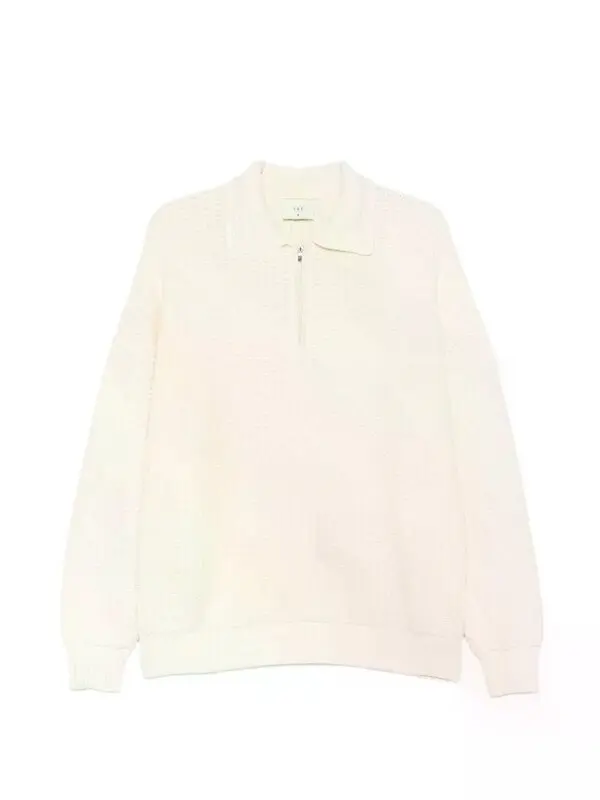 CHE Orson Quarter-zip Sweater - Neutrals