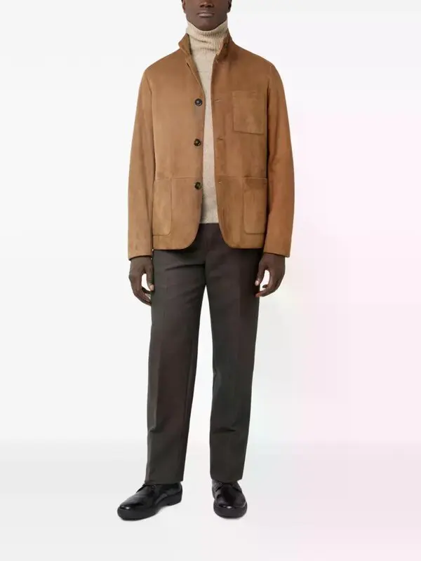 TOD'S Herringbone Turtleneck