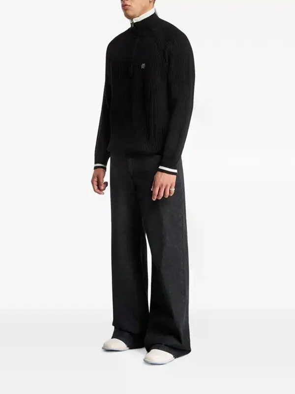 HELIOT EMIL Uniform Wide-leg Jeans