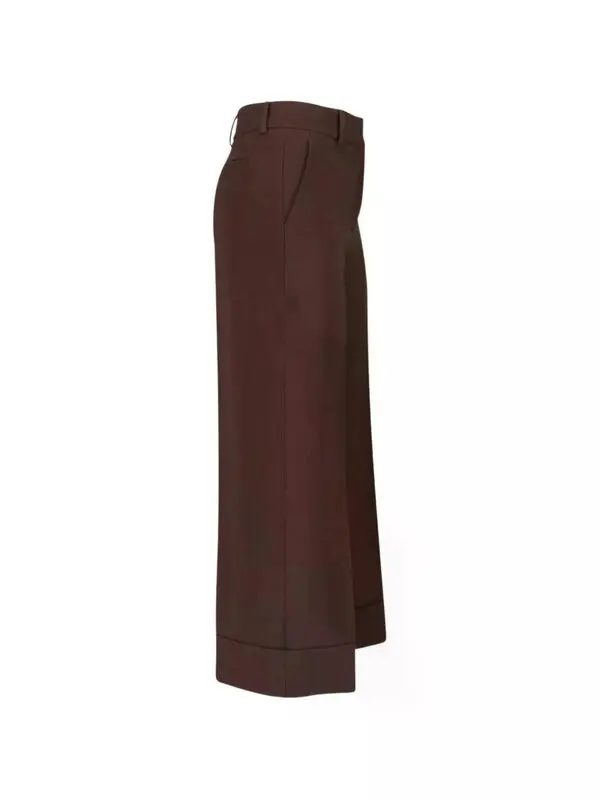 Incotex Pressed-crease Turned-up-hem Trousers