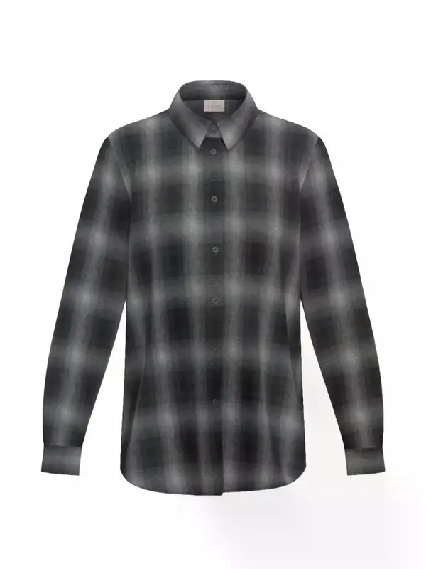 Marella Check-print Long-sleeve Shirt