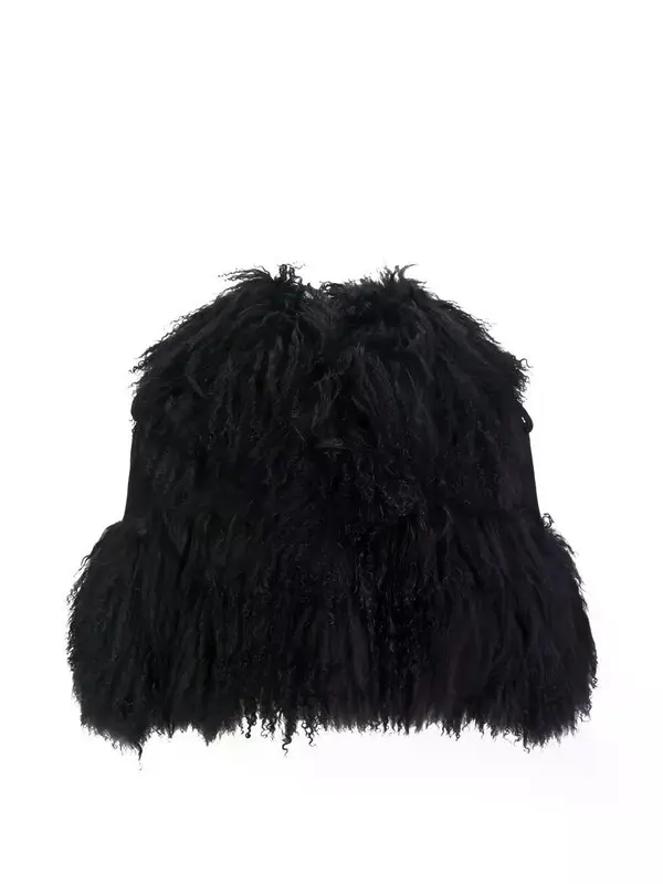 Giuseppe Di Morabito Shearling-trim Sleeveless Jacket