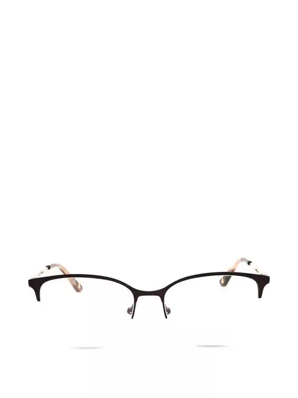 LIZ CLAIBORNE Round-frame Glasses - Black