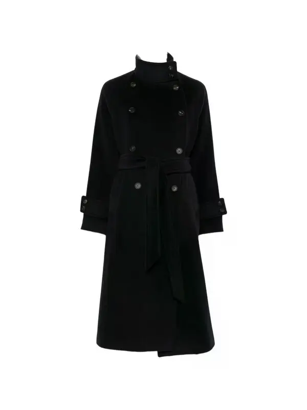 Tagliatore Henryka Double-breasted Belted Coat