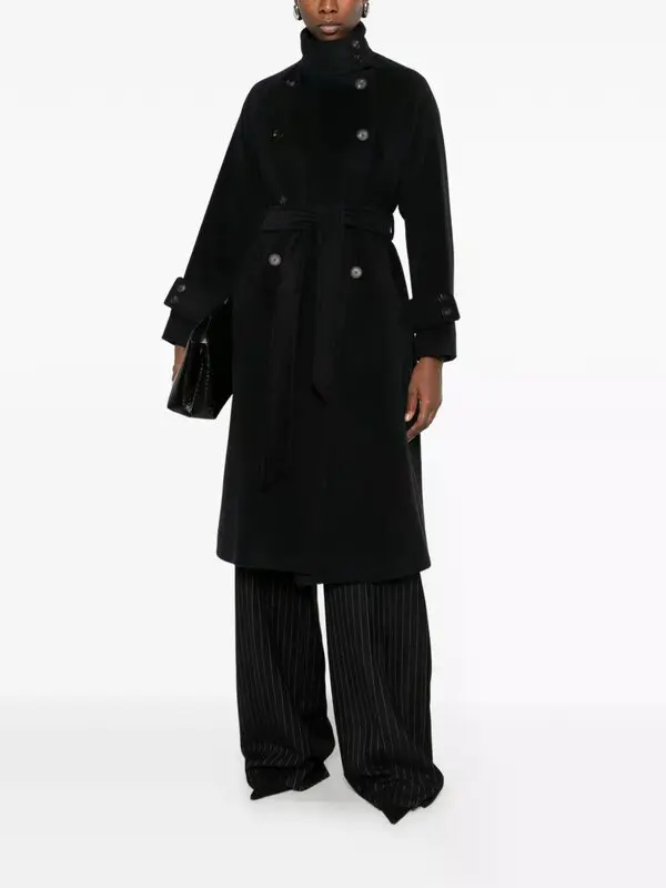 Tagliatore Henryka Double-breasted Belted Coat