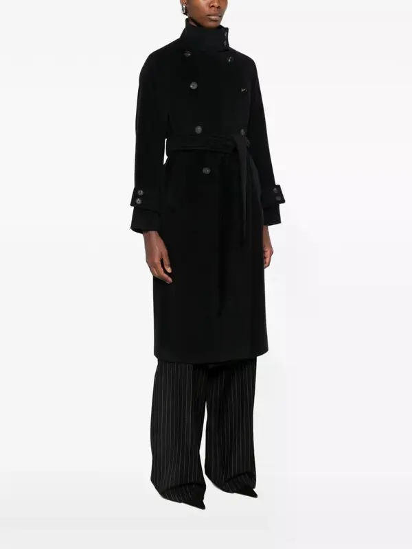 Tagliatore Henryka Double-breasted Belted Coat