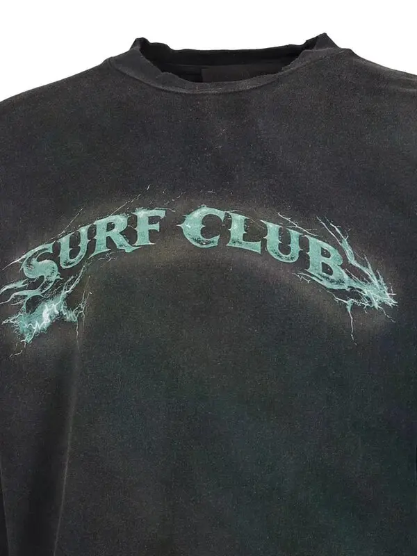 JUN/NAKAYAMA Graphic-print Long-sleeve T-shirt