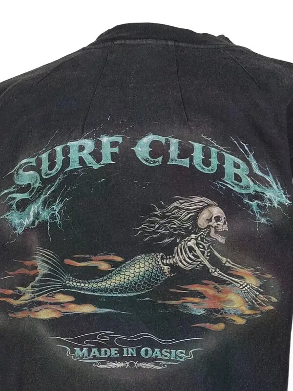 JUN/NAKAYAMA Graphic-print Long-sleeve T-shirt
