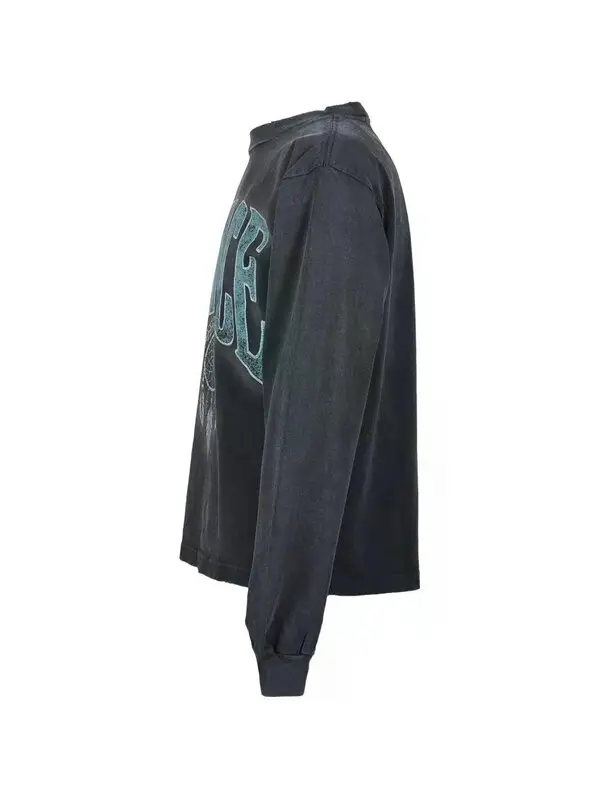 JUN/NAKAYAMA Graphic-print Long-sleeve T-shirt