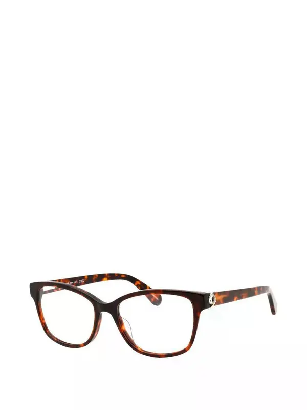 Kate Spade New York Reilly Rectangle-frame Glasses - Brown