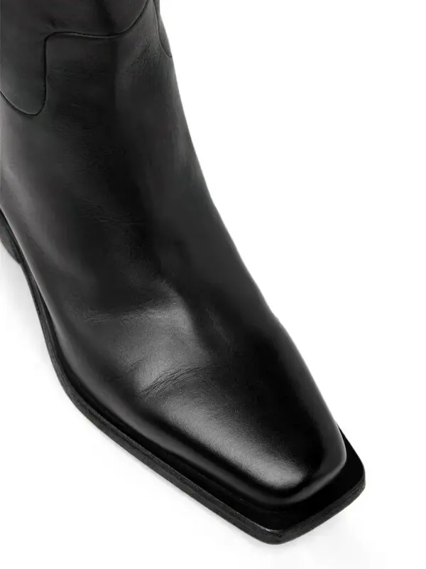 Marsèll Square-toe Leather Boots