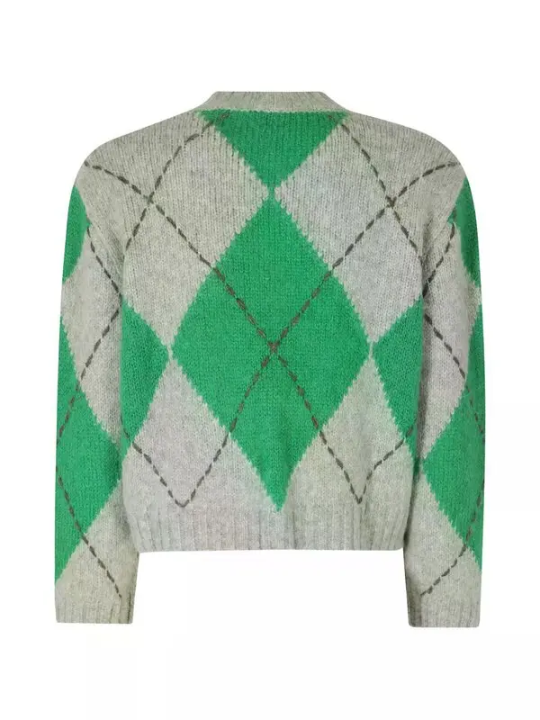 BALLANTYNE Argyle-knit Sweater