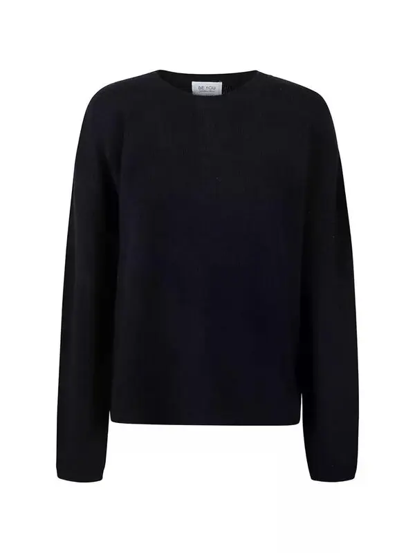 BEYOU Crew-neck Knitted Sweater