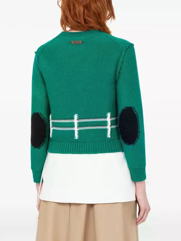 Moschino Sheep-intarsia Sweater