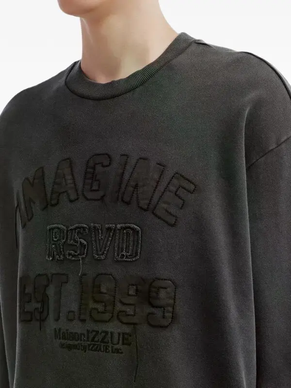 Izzue Embroidered Logo-patch Sweatshirt