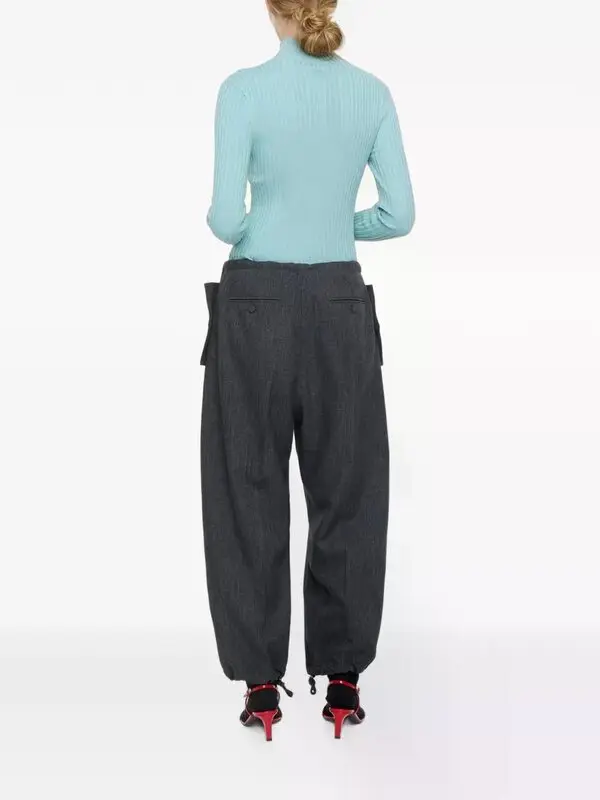 Plan C Drawstring Cargo Pants