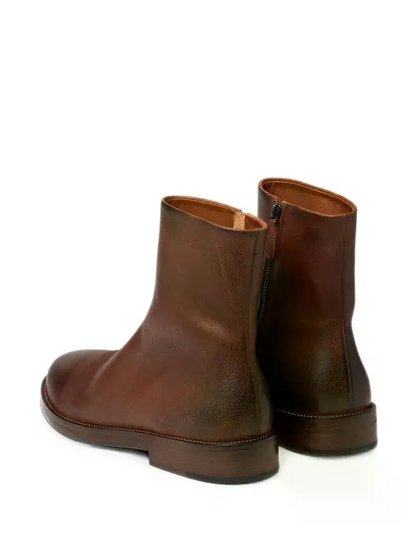 Marsèll Burnished Leather Boots