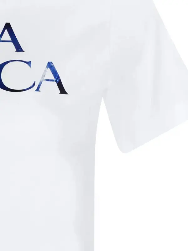 Casablanca Meduse Stacked Logo-print T-shirt