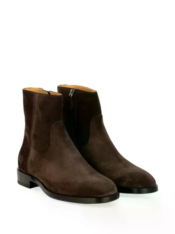 HENDERSON BARACCO Suede Side-zip Boots