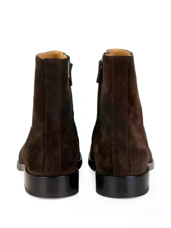 HENDERSON BARACCO Suede Side-zip Boots