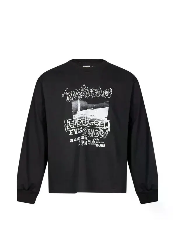 MAGLIANO Unplugged Show Fw26 Paris Long-sleeve T-shirt