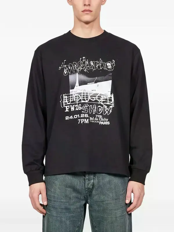 MAGLIANO Unplugged Show Fw26 Paris Long-sleeve T-shirt