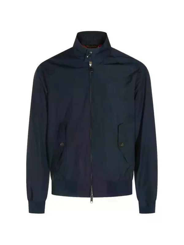 BARACUTA Funnel-neck Zip-up Jacket