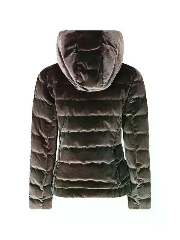 BLAUER. Quilted Velvet-effect Jacket