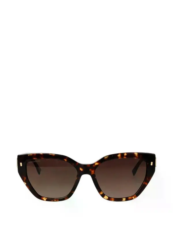 Dsquared2 Tortoiseshell-effect Geometric-frame Sunglasses
