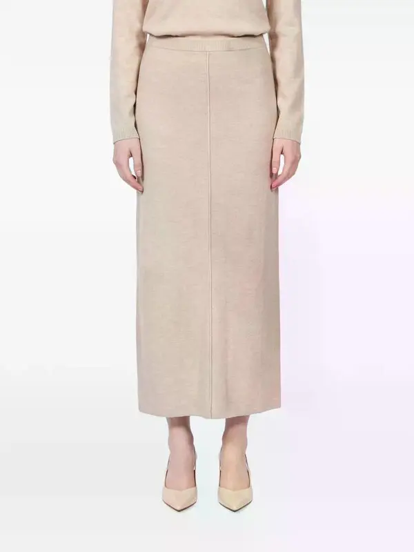 Antonelli Firenze Florida Ribbed-trim Pencil Skirt
