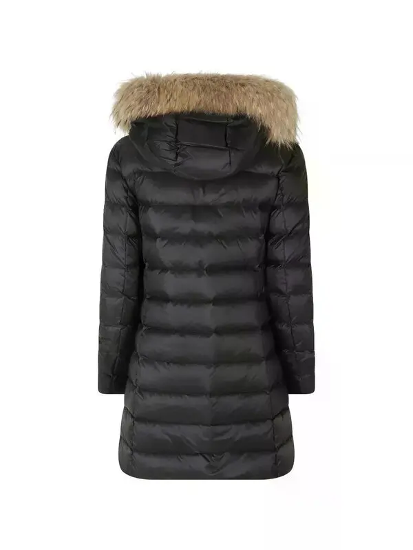 BLAUER. Faux-fur Trim Padded Coat