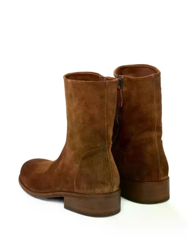 Marsèll Suede Zip-fastening Ankle Boots