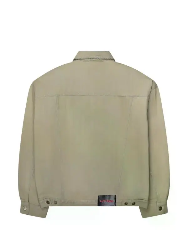 LỰU ĐẠN Drifter Frayed Denim Jacket