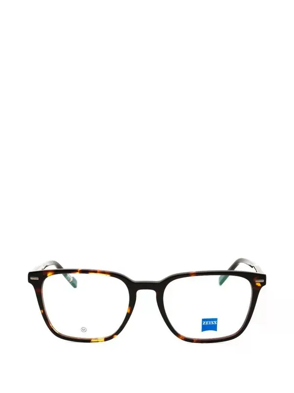 ZEISS Tortoiseshell-effect Square-frame Glasses