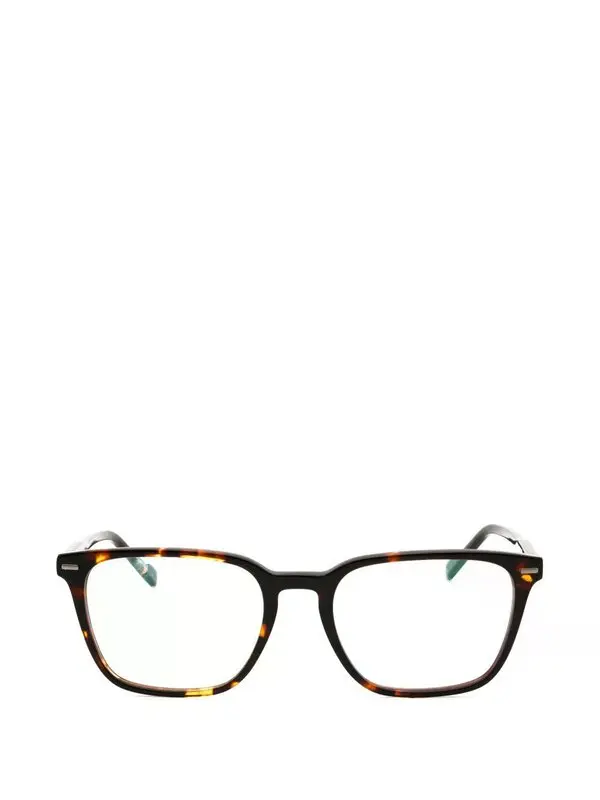 ZEISS Tortoiseshell-effect Square-frame Glasses - Brown