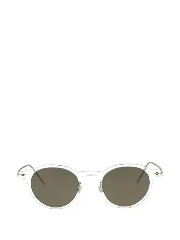 LINDBERG Round-frame Titanium Sunglasses