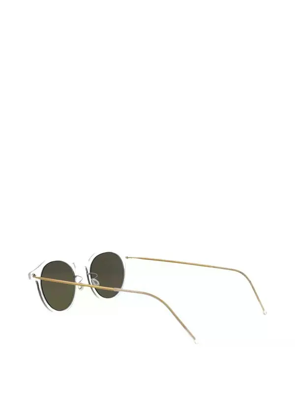 LINDBERG Round-frame Titanium Sunglasses