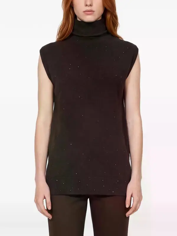 Antonelli Firenze Garfagnana Sequin-embellished Roll-neck Sweater