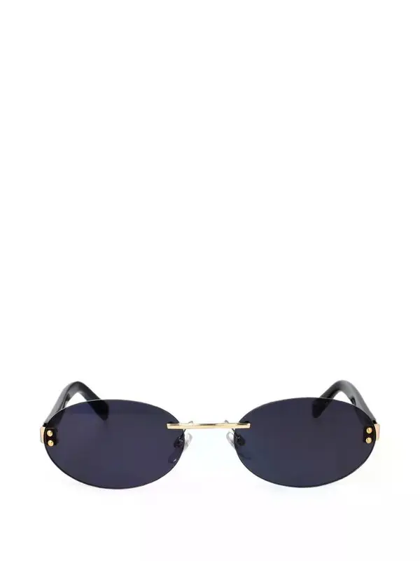 Marc Jacobs The Classic Logo Oval-frame Sunglasses