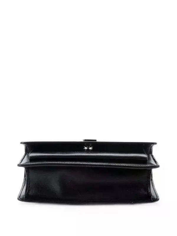 Saint Laurent Sunset Chain Wallet Leather Crossbody Bag