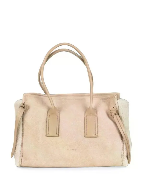 VISONA` Medium Cortina Stone Tote Bag