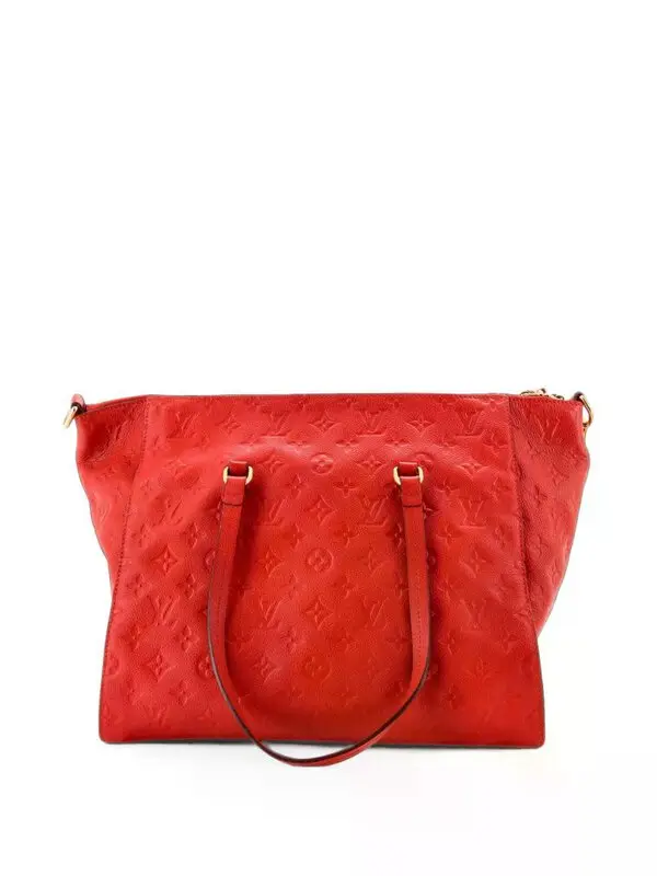 LOUIS VUITTON Lumineuse Handbag Monogram Empreinte Leather Pm Tote Bag