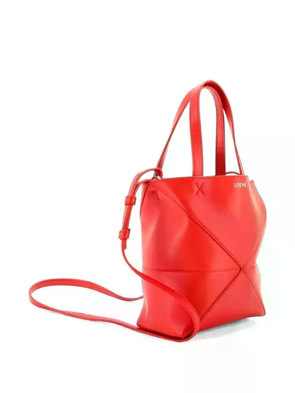 Loewe Puzzle Fold Leather Mini Tote Bag