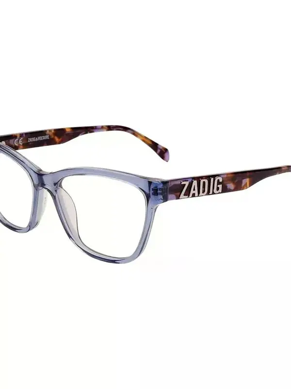 Zadig&Voltaire Tortoiseshell-effect Rectangle-frame Glasses