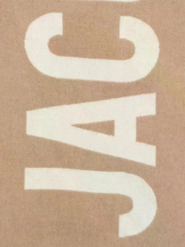 Jacquemus Logo-intarsia Fringed Scarf