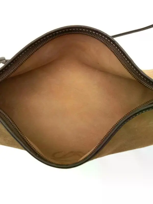 Loewe 20th Century Suede Anagram Crossbody Bag
