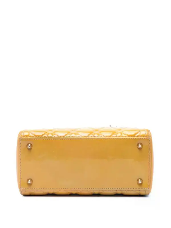 Dior 2012 Medium Patent Cannage Lady Satchel