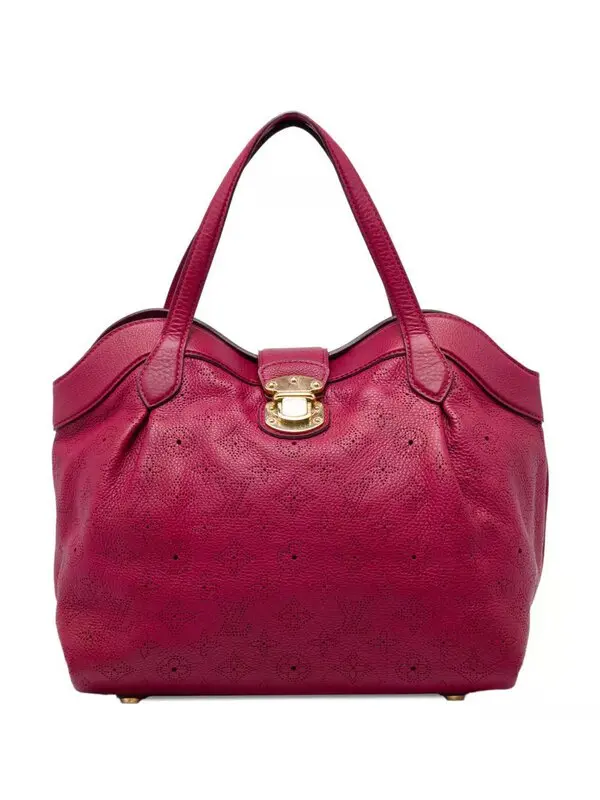 LOUIS VUITTON 2011 Monogram Mahina Cirrus Pm Handbag