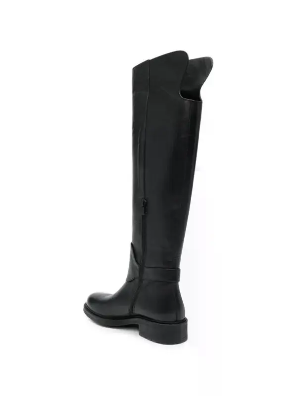 SERGIO MORETTI FIRENZE Buckle-detail Over-the-knee Boots