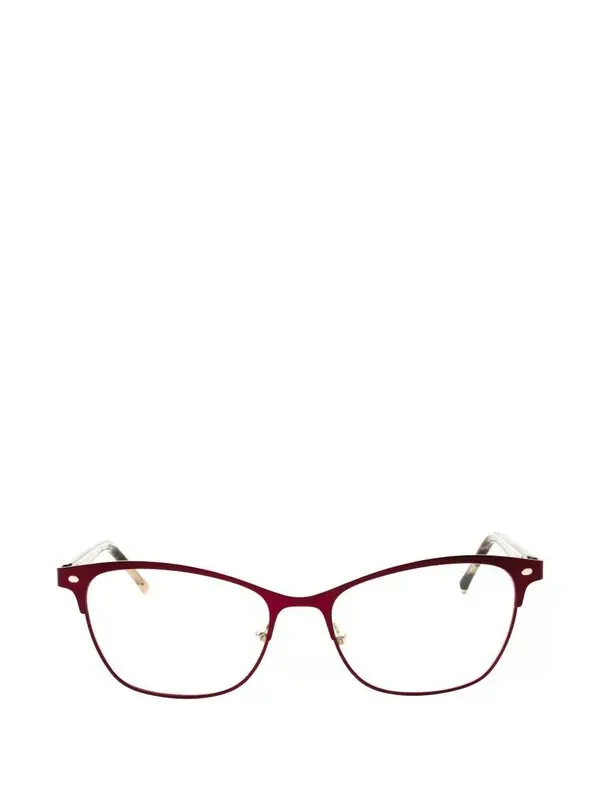 Lucky Brand Cat-eye Frame Glasses - Red
